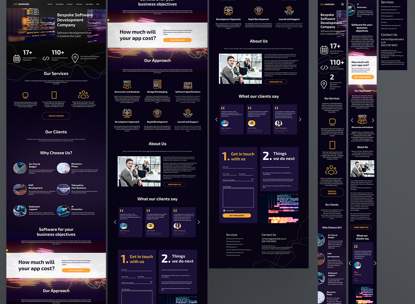 Website project UX/UI Design RWD - Bespoke Software - A.Feretycka ... Website project UX/UI Design RWD - Bespoke Software - A.Feretycka ...